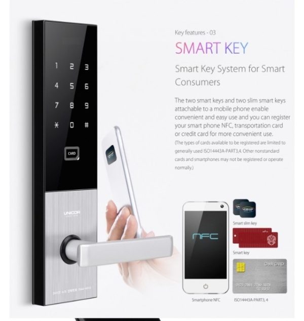 Hướng dẫn cài đặt khóa thẻ từ Unicor UN 6700SK - 0908 382 813
